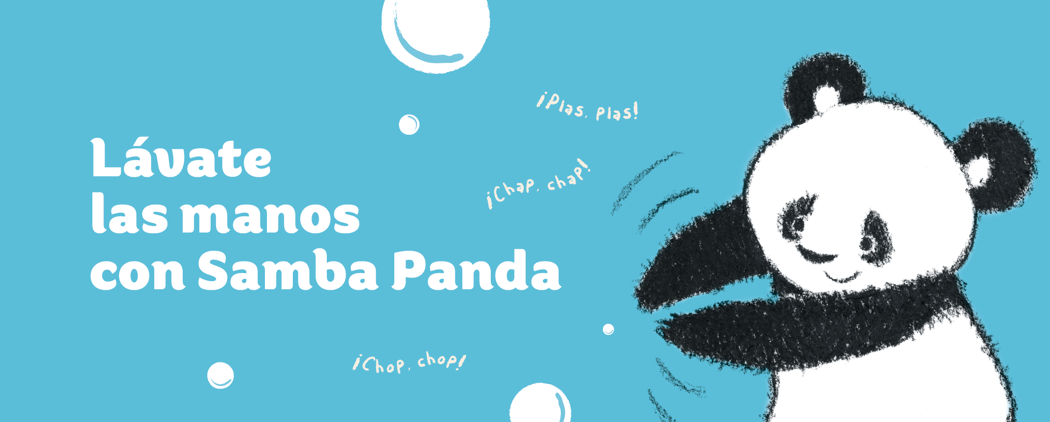 Lávate las manos con Samba Panda - Libros del Zorro Rojo